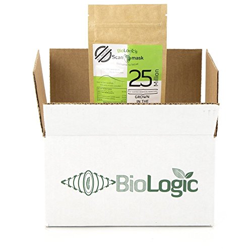 BioLogic Scanmask Beneficial Nematodes, Steinernema feltiae Sf Nematodes for Natural Insect Pest Control (25 Million with Applicator)