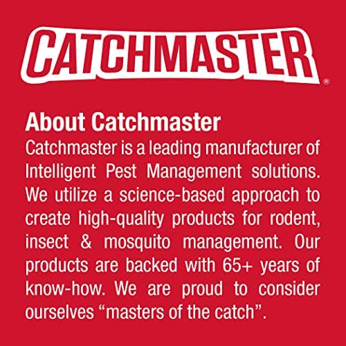 Catchmaster Snapper Mouse Traps 6-Pk, Mouse Traps Indoor for Home, Reusable Rodent Killer for House, Outdoor Critter Catcher, Eco Friendly Pest Control for Garage, Basement, & Kitchen