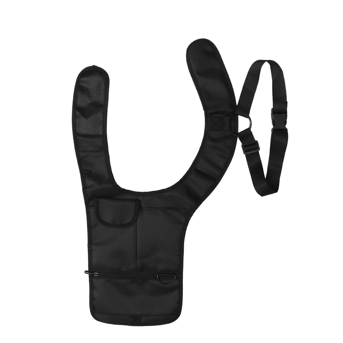 FENICAL Anti- Hidden Underarm Shoulder Wallet Bag Portable Travel Holder Phone Bag for Women Men Unisex (Left Shoulder)