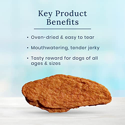 Blue Buffalo Nudges Jerky Cuts Natural Dog Treats, Chicken and Duck, 16oz Bag