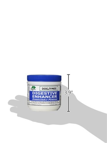 Dogzymes Dissolvable Powder Digestive Enhancer for Dogs, (8 Ounce)