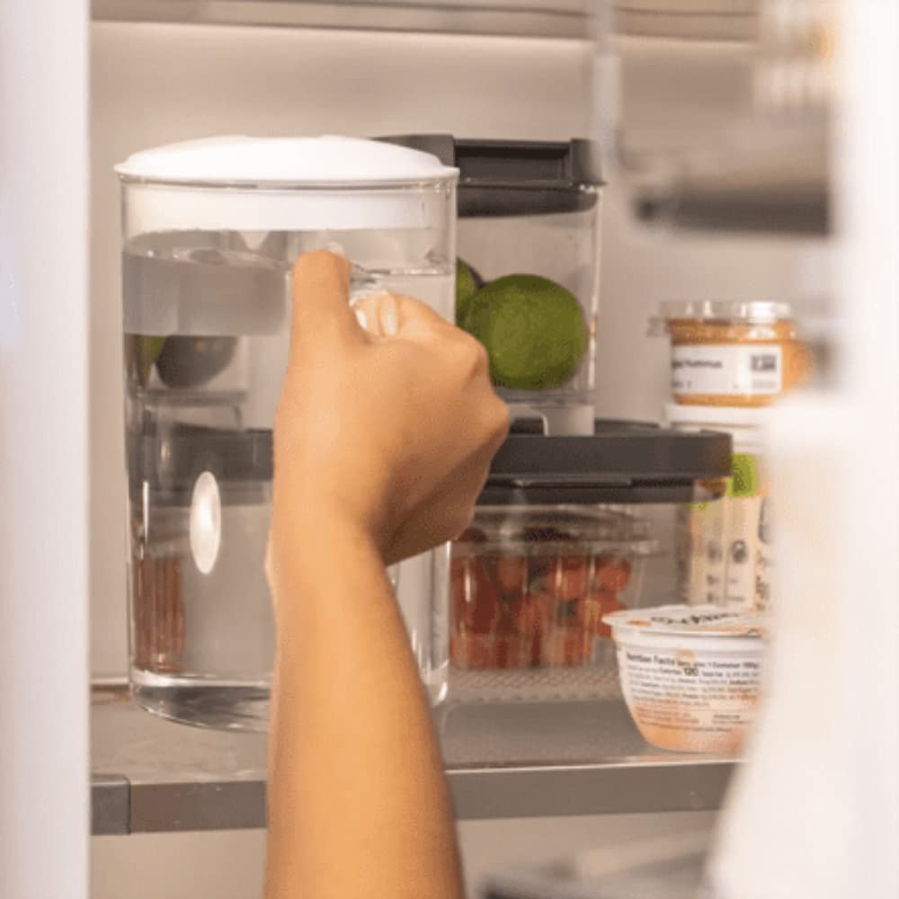 AquaTru Carafe AT100 Additional Glass Carafe - Double Your Water Capacity - Keep One In the Fridge