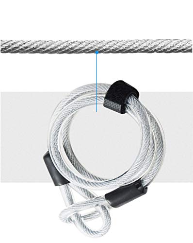 Bicycle Lock Bicycle U Lock Anti-Theft Road Mountain Bike Motorcycle Lock Bicycle Accessories Steel Cable Security Locks-Black Set Bike Lock (Color : Cable Lock) (Color : Cable Lock)