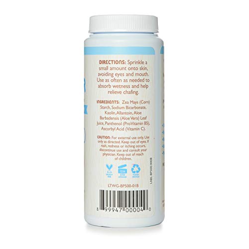 Little Twig Baby Powder, Natural Plant Derived Formula with Cornstarch and Aloe, 100% Talc-Free Powder, Fragrance-Free, 4.5 oz