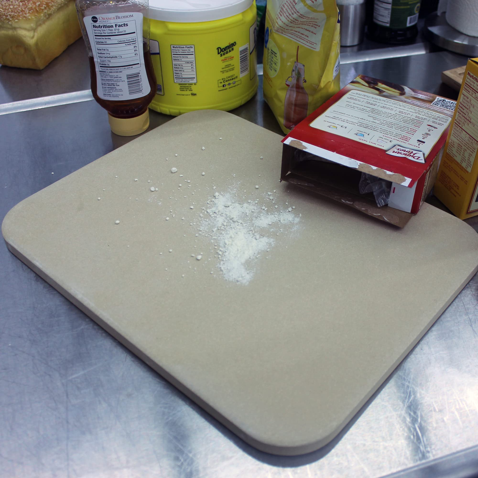 BergHOFF – Leo Cordierite Stone Pizza Board – Beige – 38cm