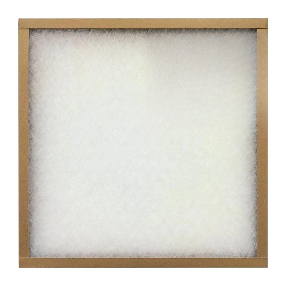 HVAC Premium 20x16x1 MERV 2 Non Pleated Air Filter Replacement Filters (Actual Size 19.75 x 15.75) - 3 Pack
