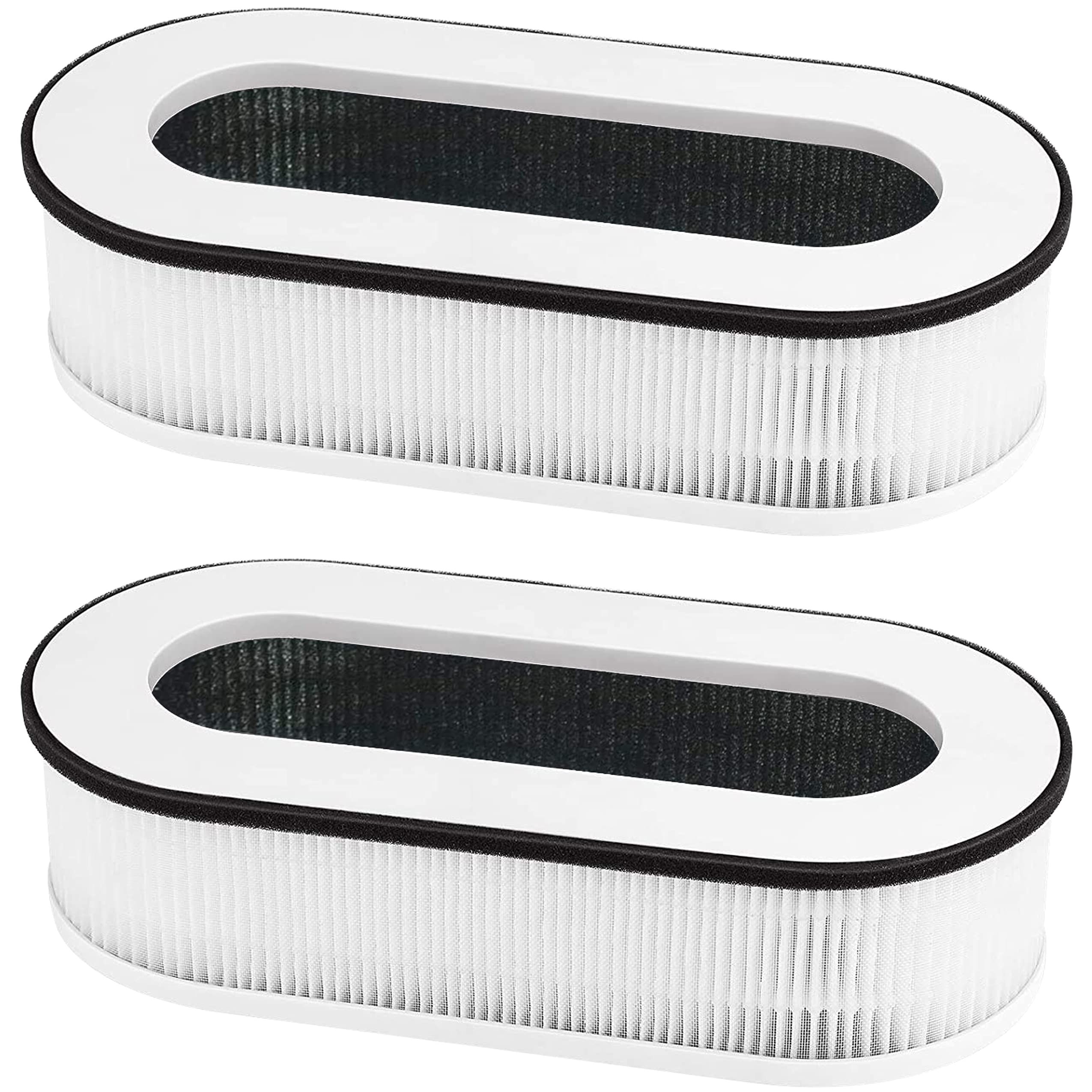 Fette Filter - RP-AP068 Replacement Filter, Compatible with RENPHO Air Purifier RP-AP068 RP-AP068W RP-AP068B RP-AP068-F2 Filter, 3-in-1 H13 Grade True HEPA Filters - Pack of 2
