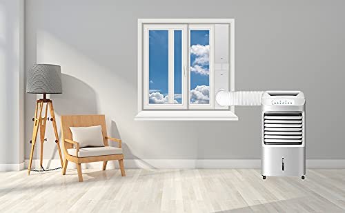 GOZFLVT Portable Air Conditioner Window Vent Kit,Sliding Window Vent Air Conditioner Suitable for Air Conditioner Hose with 5.1 Inches/13cm