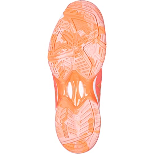 ASICS Women's GEL-Solution Speed 3 L.E Tennis Shoes, 11M, FLASH CORAL/CANTELOUPE/APRICOT