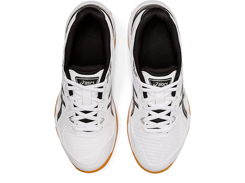 ASICS Women's Gel-Rocket 10 Indoor Sport Shoes, 8, White/Black
