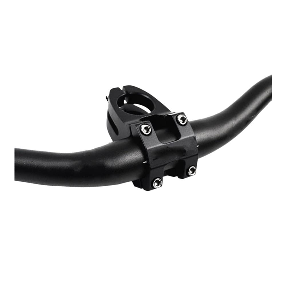Bicycle stem riser 31.8mm Aluminum Alloy Bicycle Handlebars High Strength CNC Machining Bicycle Handlebars Road Mountain Bike Handlebars Bicycle Accessories Stem riser mountain bike ( Color : Yellow )