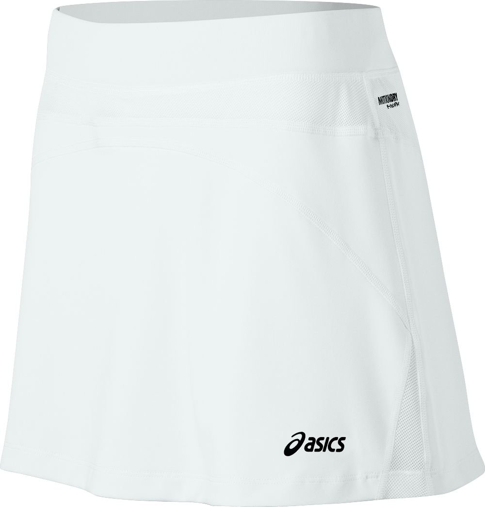 ASICS Women's Racket Skort, Real White, Small