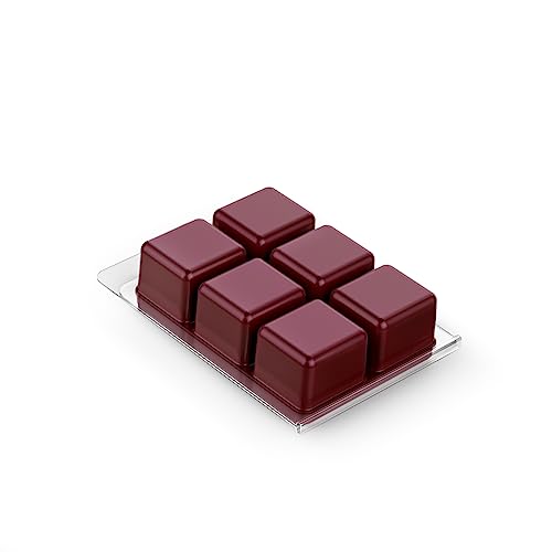 Black Cherry - Scented All Natural Soy Wax Melts - 6 Cube Clamshell 3.2oz Highly Scented!