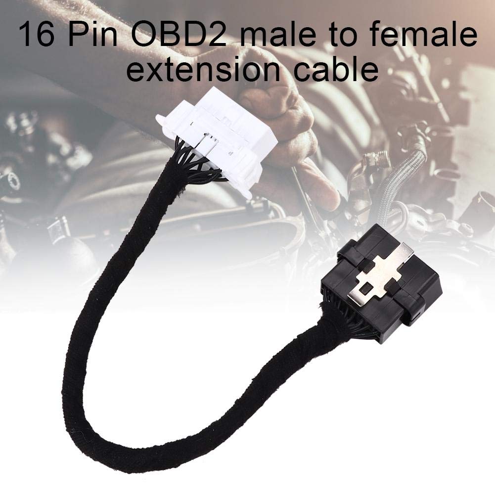 Aramox OBD2 Extension Cable, 16pin Male to Female Extension Cable