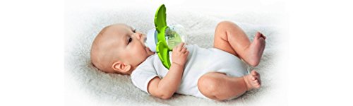 TipMeNot Baby Bottle Learning Tool, Great Teether, No Spilled Milk, No Bottle Propping, No Pacifier, Newborn Infant to Toddler, Tip Me Not Shower Gift