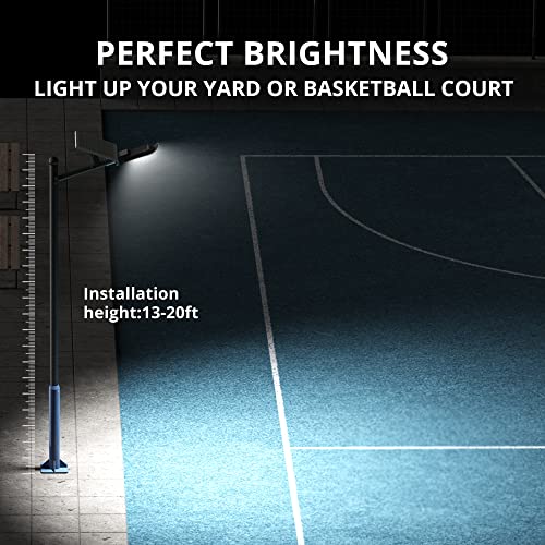 BNT 300W Solar Street Lights Outdoor, 30000LM LED Solar Flood Light, Dusk to Dawn Super Bright LED Solar Powered Street Light with Remote Control, for Yard, Parking Lot, Stadium