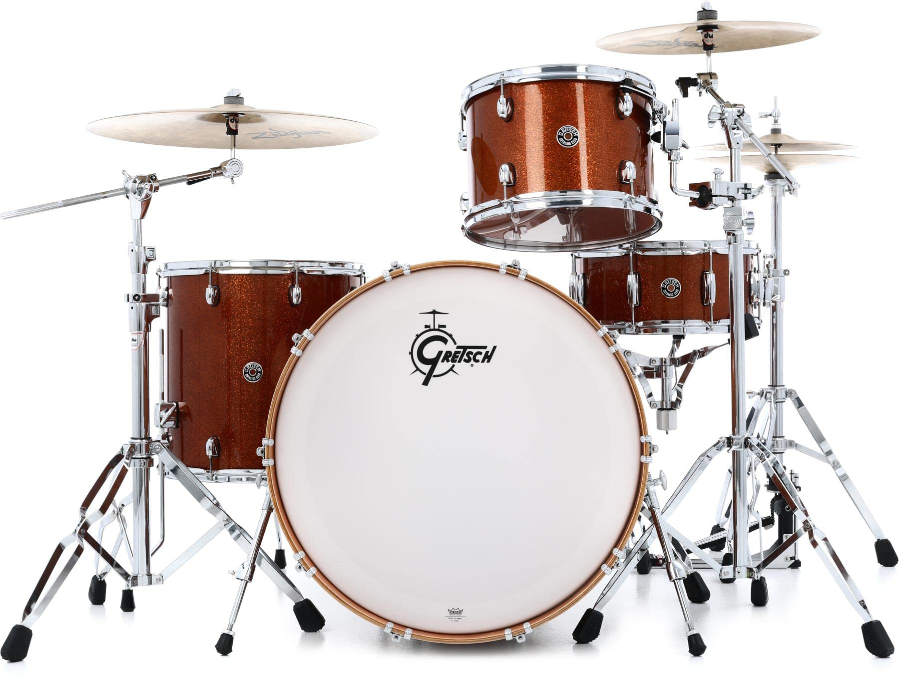 Gretsch Drums Drum Set, Bronze Sparkle (CT1-R444C-BS)