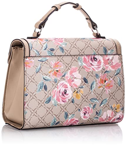 Nine West Golder Top-Handle Mushroom Logo Floral One Size