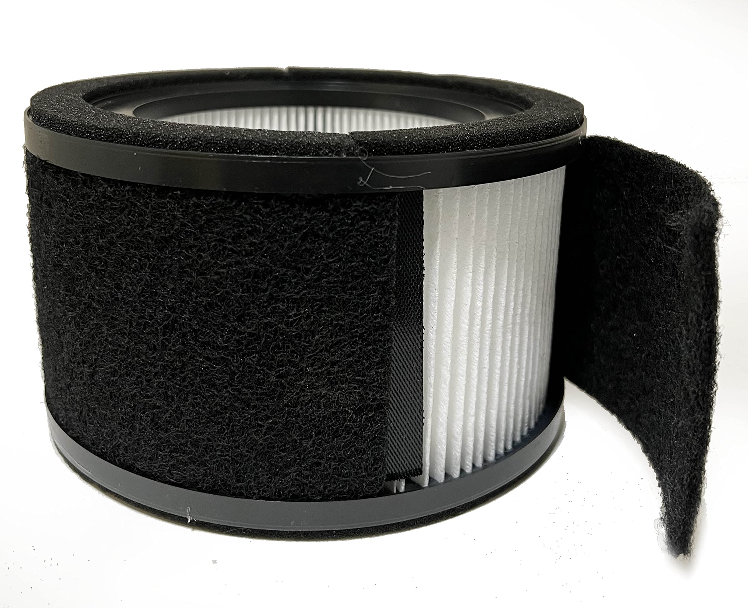 Nispira Replacement Filter L True HEPA + Activated Carbon Pre Filter Compatible with GermGuardian Air Purifier AC4200W FLT4200, 2 Packs