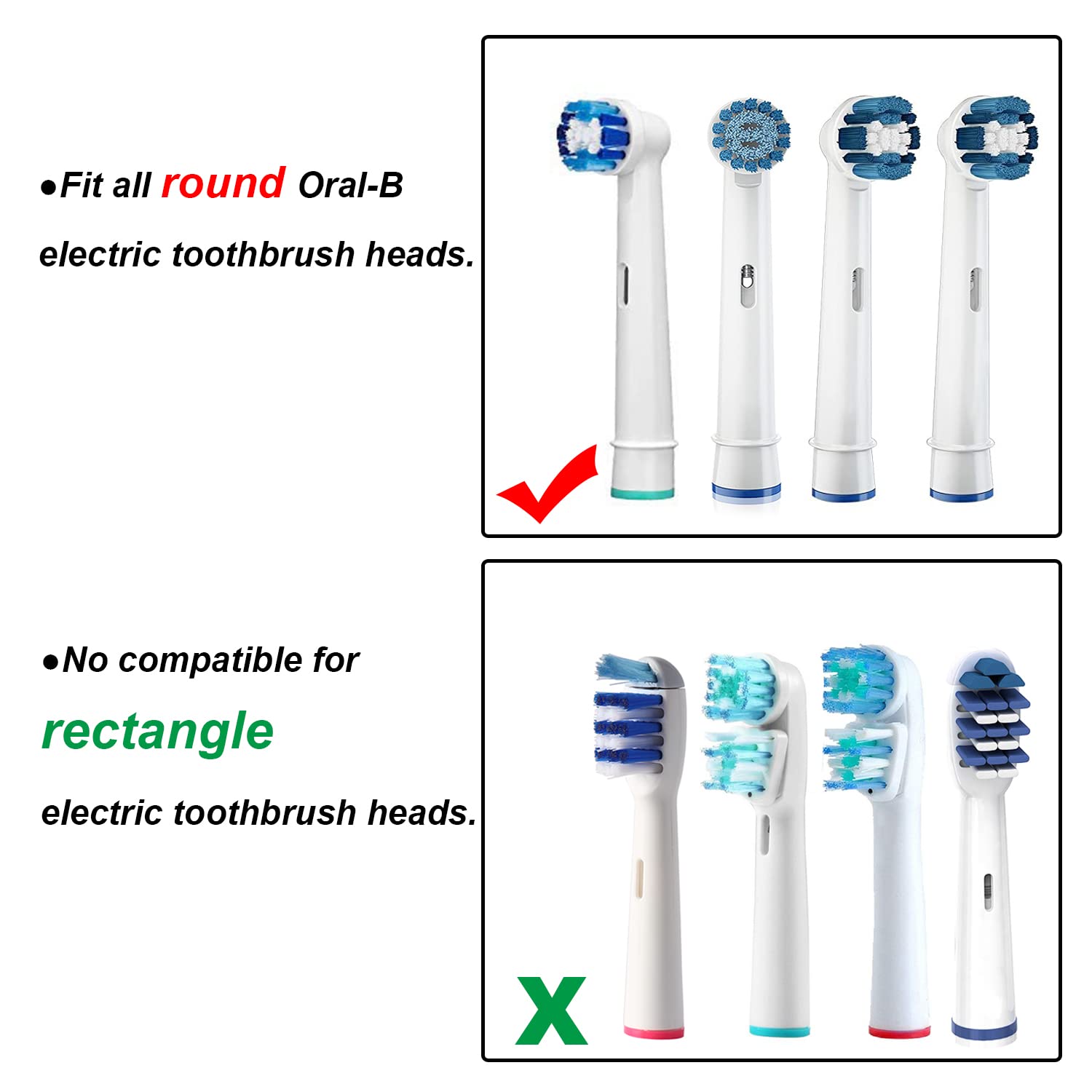Toothbrush Cover for Oral-b Electric Toothbrush Replacement Heads Cover for Travel Toothbrushes, Brush Protection Cover for Home (3 PCS)