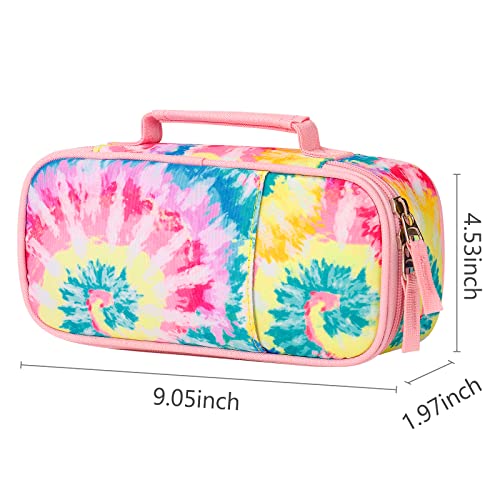 Choco Mocha 15inch Tie Dye Backpack + Lunch Bag+ Pencil Bag