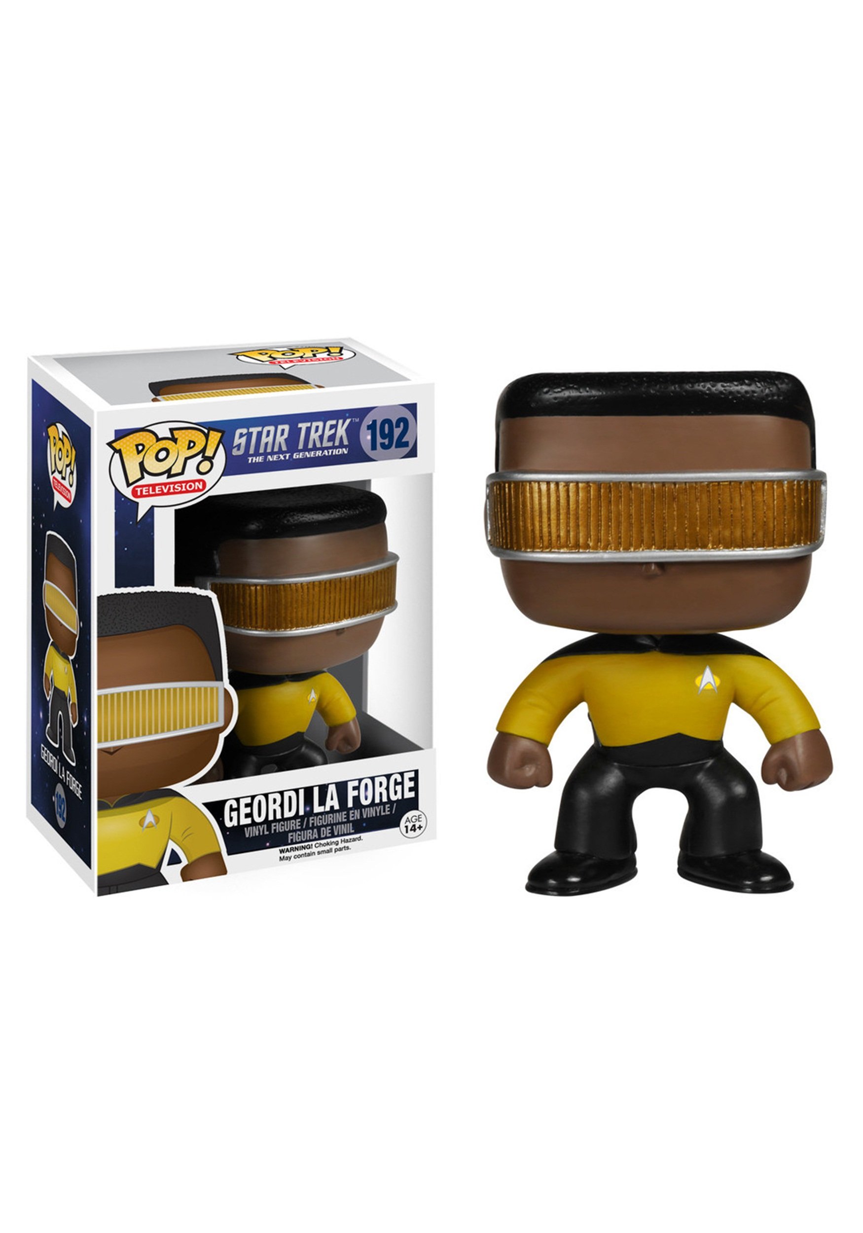 Funko POP TV: Star Trek The Next Generation - Geordi La Forge Action Figure