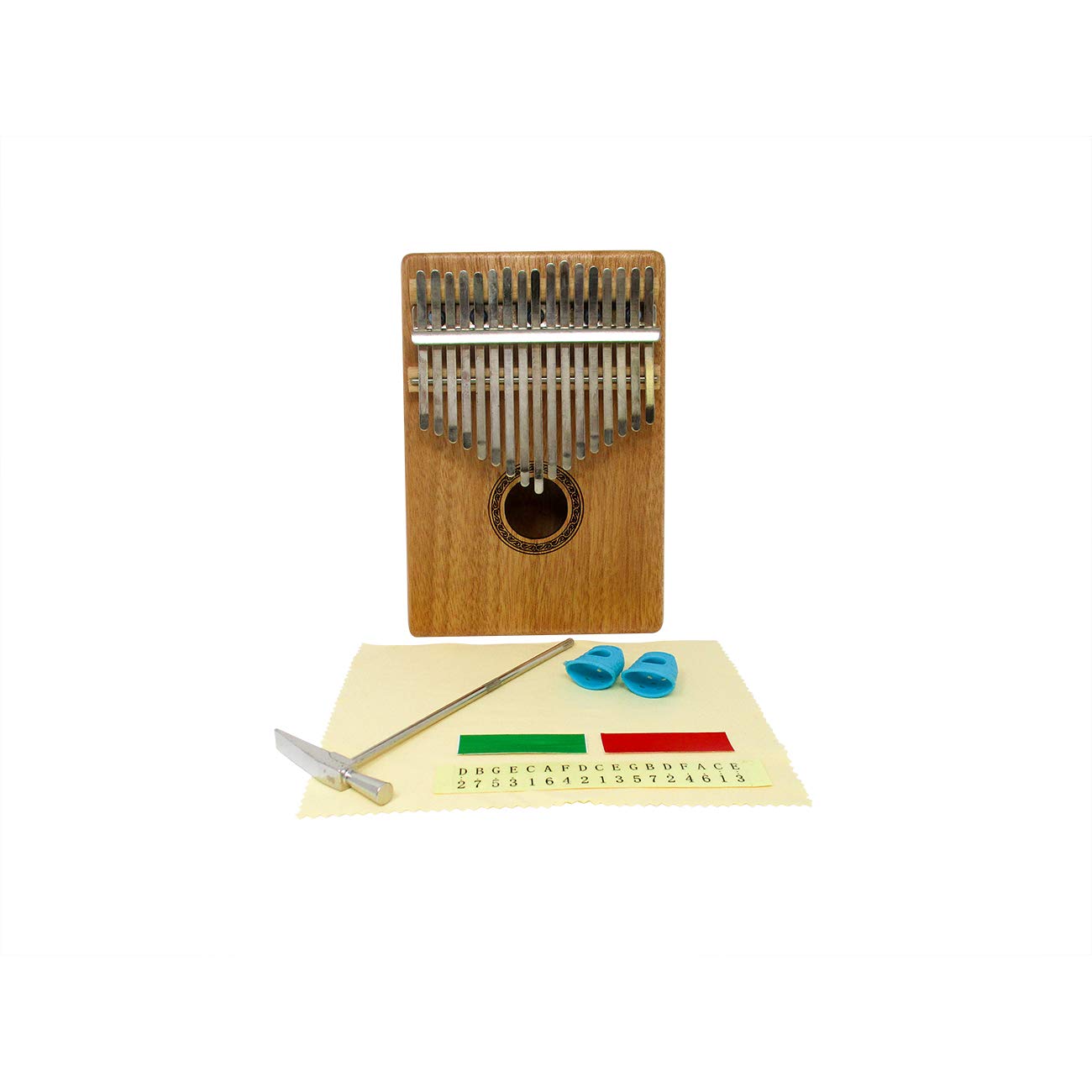 Finger Kalimba Mbira Thumb Piano by Trademark Innovations