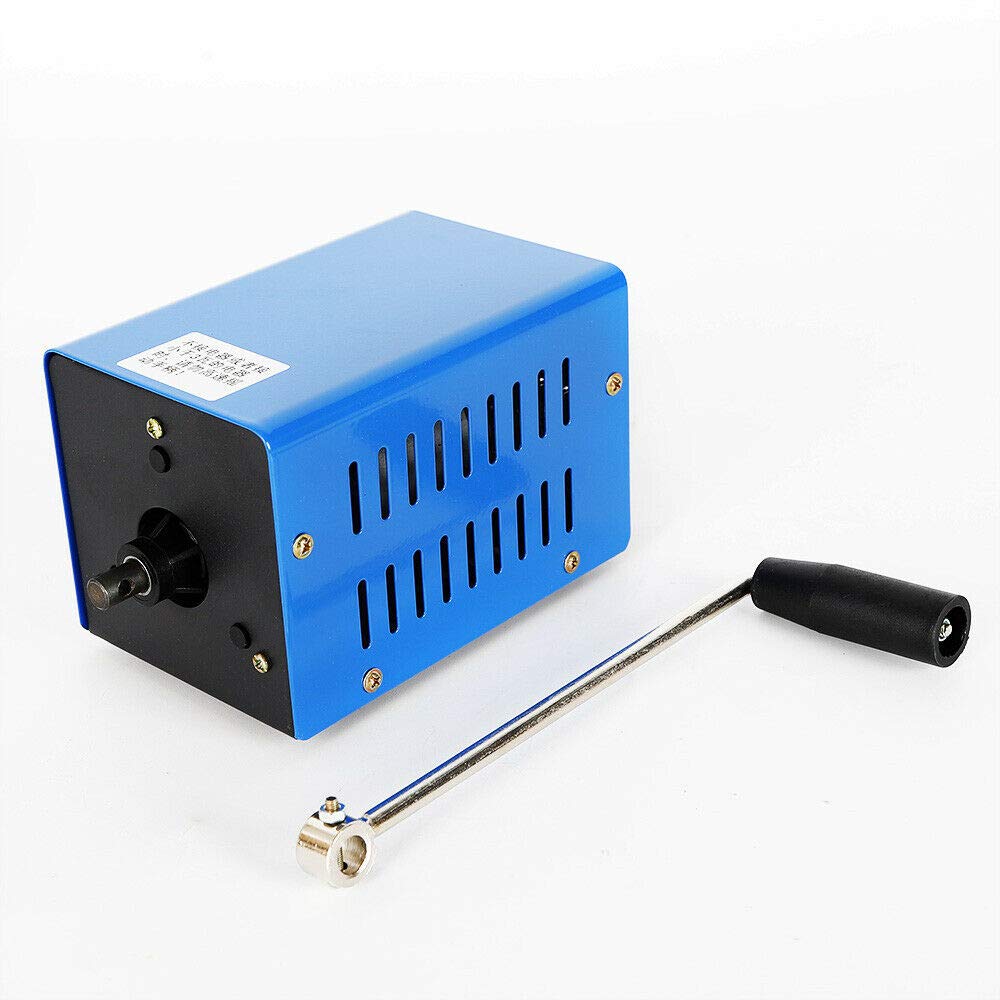 BJTDLLX 20W Hand Crank Generator, High Power Portable Emergency USB Charger Generator for Outdoor Travel Camping Hiking Survival Activities