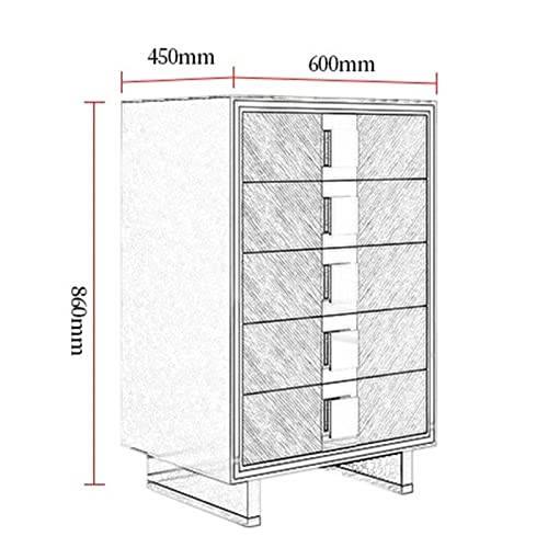 BYRCAL Chest of Drawers Drawers Modern Minimalist Living Room Drawers Bedroom Multi-Drawer Storage Cabinet Drawers for Home