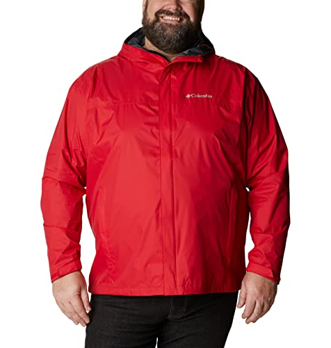 Columbia Men's Watertight II Jacket, Mountain Red, Large