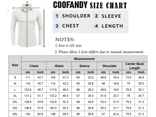 COOFANDY Men's Cuban Guayabera Shirts Casual Long Sleeve Button Down Shirt Summer Beach Tops Navy Blue