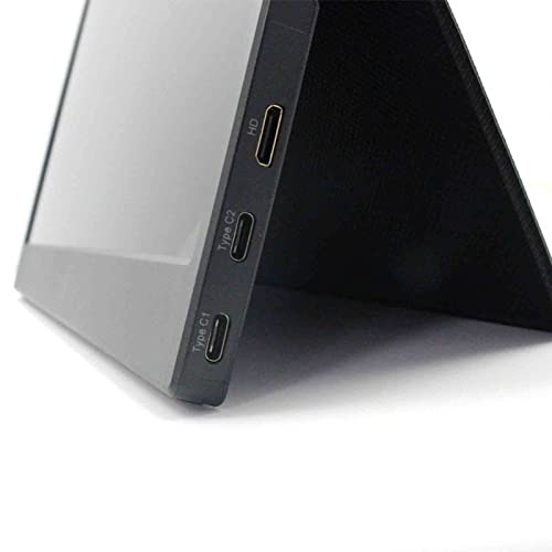 BDT 13.3 -inch Thin IPS High -Definition Mobile Phone Front -line Computer Same Screen Sub -Screen Portable Portal Full HD 1920 * 1080p (Color : with Touch)