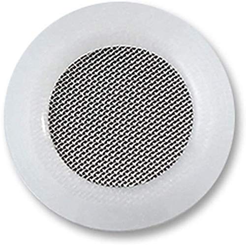Black 20 pcs Silicone Washer Silicone Filter Gasket for Shower Head Water tap Faucet (White & Black 10 Pcs)