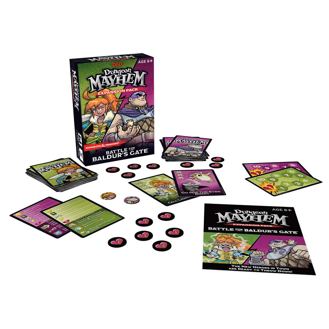 Dungeons & Dragons Wizards of The Coast Dungeon Mayhem: Battle for Baldur’S Gate (C76940000), Black