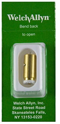 Welch Allyn 04900-U Quality Medical Diagnostic Products Replacement Halogen Hex Lamp for 11720, 11730 and 11735 Ophthalmoscopes, 3.5V