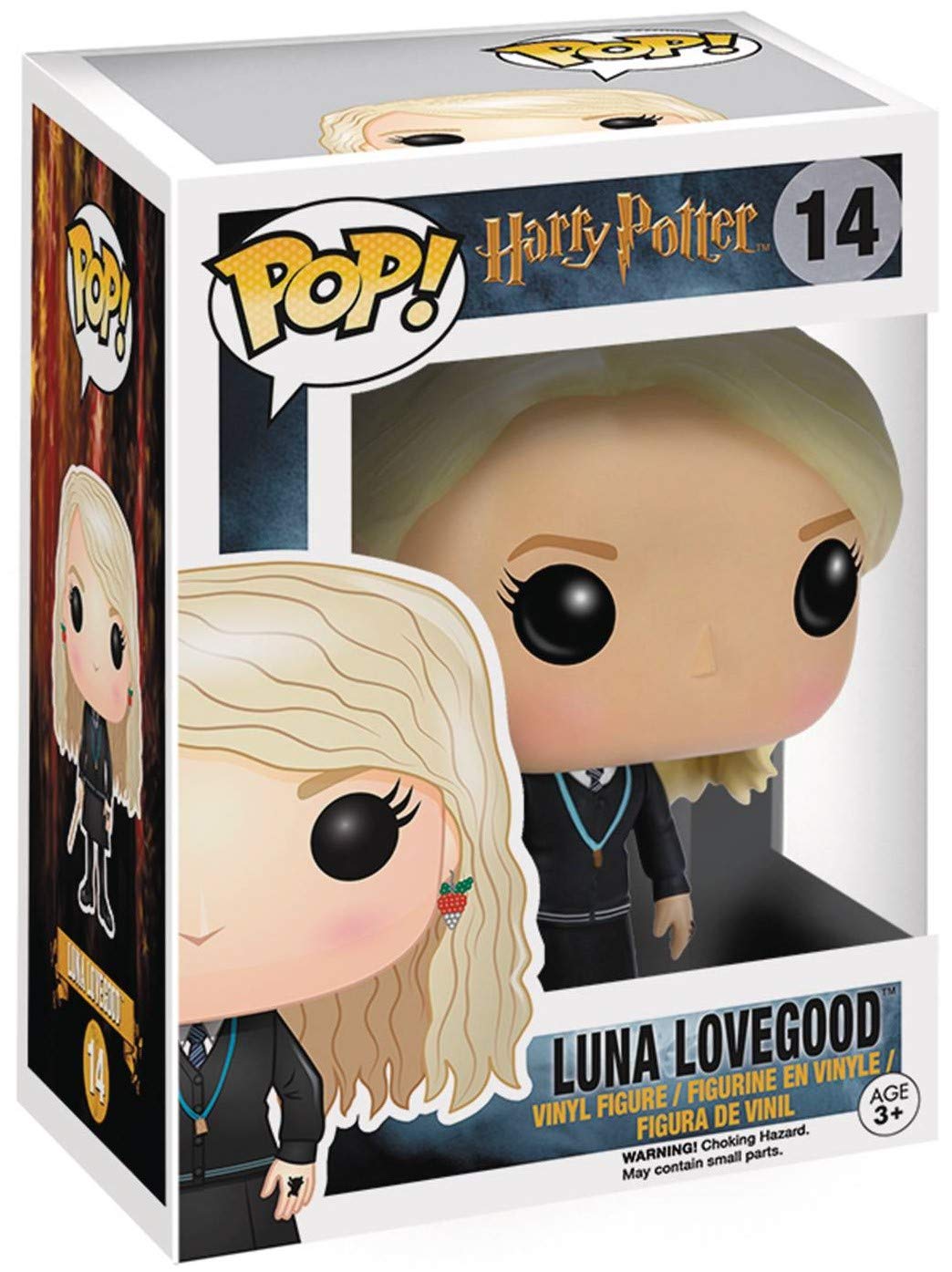 Funko Pop! Movies: Harry Potter - Luna Lovegood #14 Vinyl Figure (Bundled with Pop Box Protector Case)