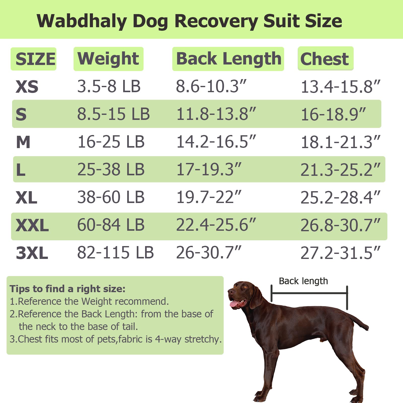 Wabdhally Dog Surgery Recovery Suit,Surgical Suit for Medium Female Spay,Soft Combed Cotton,Grey Striped Zipper Onesie M