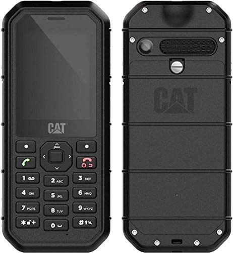 CAT B26 Dual Sim Rugged Phone (GSM Only, No CDMA) Factory Unlocked 2G GSM (Black)