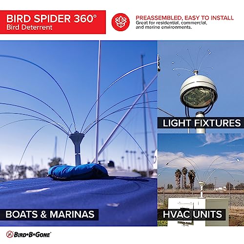 Bird B Gone MMBS200SPN MMB200SPN Spinning Bird Deterrent, 2 Foot