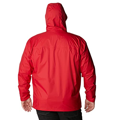 Columbia Men's Watertight II Jacket, Mountain Red, Large