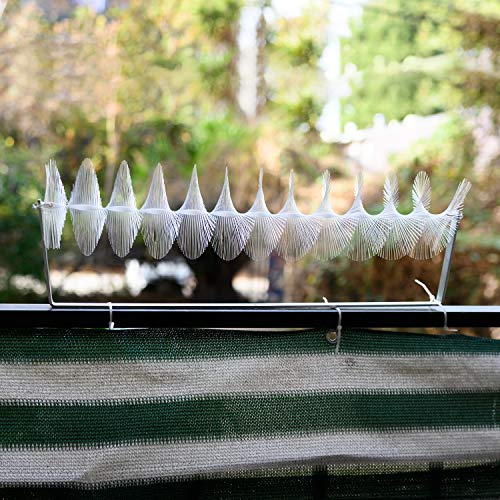 Bird Chaser Bird Deterrent - with 18" Aluminum Bracket- Scare Away Crows & Starlings