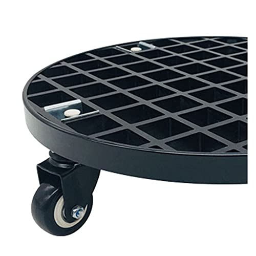 CLoxks Vase Bonsai Base Heavy Duty Plant Stand with Wheels, Round Plant Caddy On - Outdoor Flower Pot Rack On Rollers - Indoor Dolly Holder Rolling Bonsai Base (Size : Large)