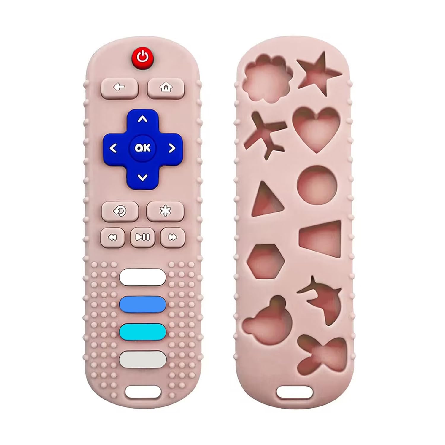 Baby Silicone Teething Toy Cute Chew Toy Remote Control Shape Teethers BPA Free