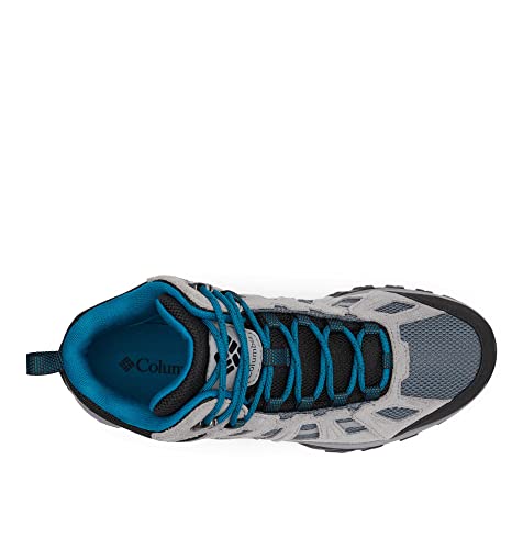 Columbia Men's Redmond III Mid Waterproof Hiking Shoe, Graphite/Black, 10.5 Wide