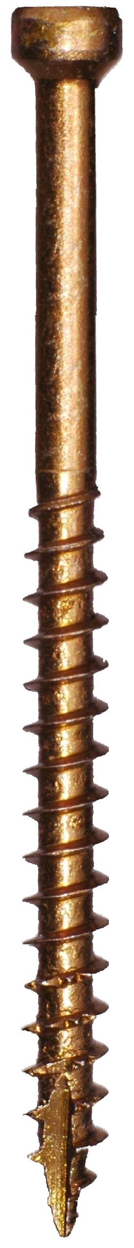 GRK 772691157348 Fin/Trim Screw, 3.125 inches, Gold, 2500 Count
