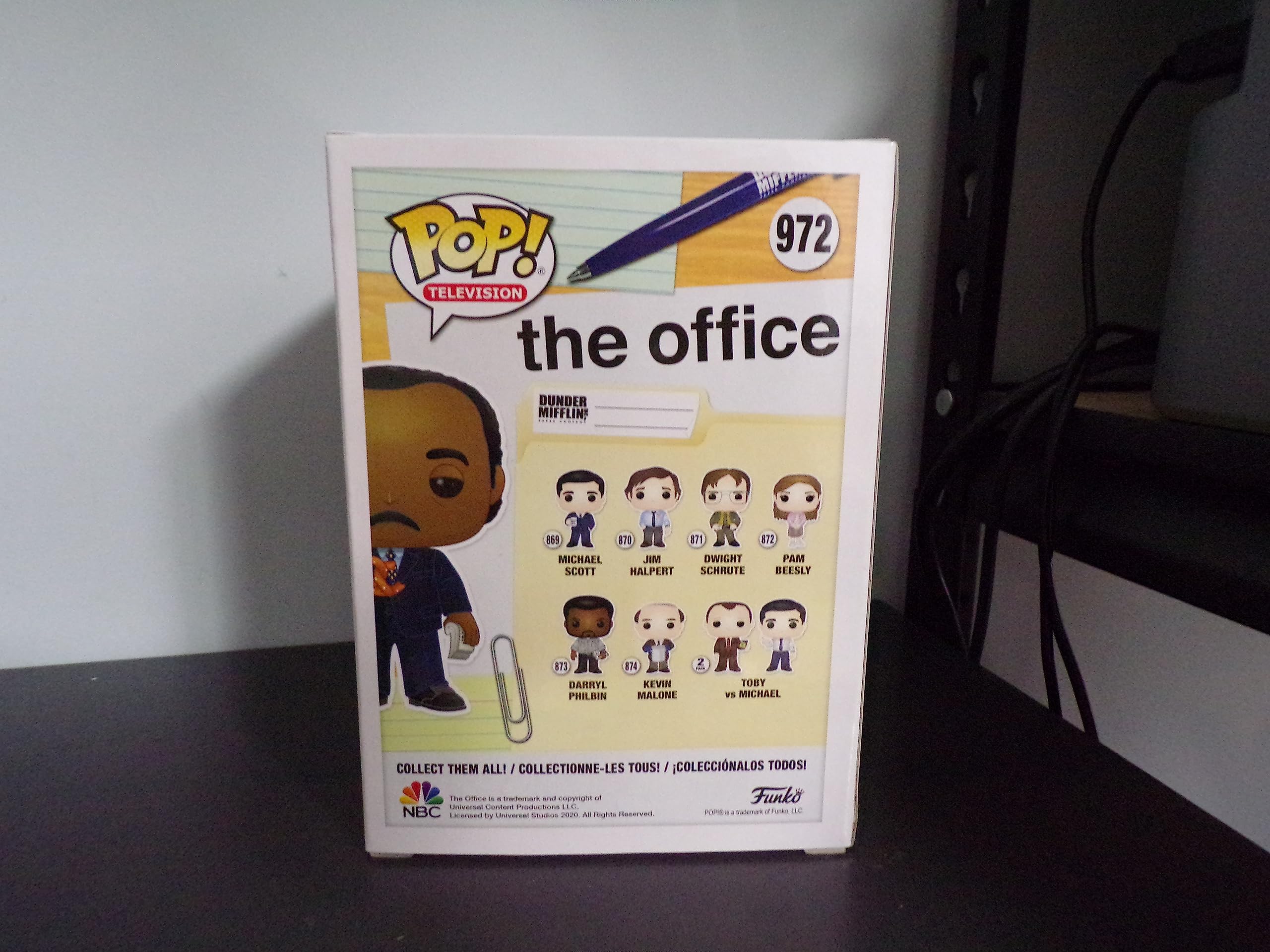 Funko Pop! The Office Stanley Hudson Pretzel Day Exclusive Vinyl Figure
