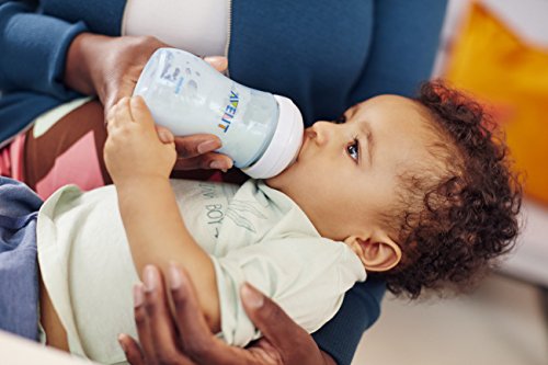 Philips Avent Natural Baby Bottle Blue Gift Set, SCD206/12
