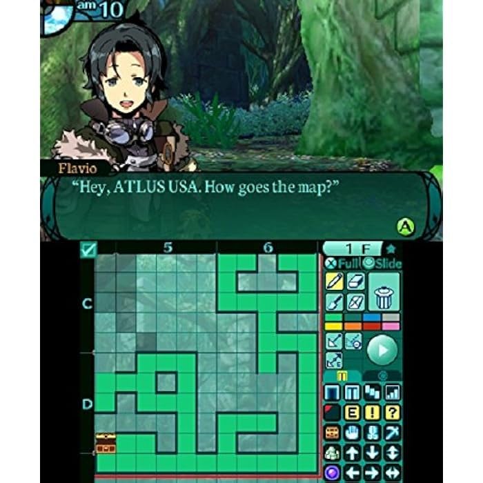 Etrian Odyssey 2: Untold: The Fafnir Knight (Nintendo 3DS)