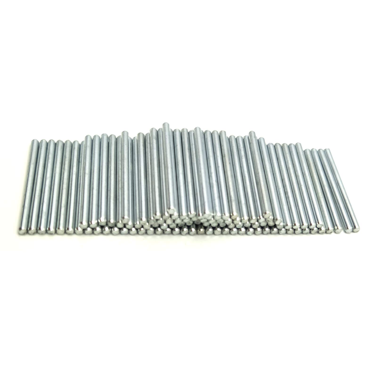 EUDAX 100Pcs STEM Toys Shaft Round Rod Axles for DIY Toy RC Car Boat Helicopter Model Part (2mmx30mm)