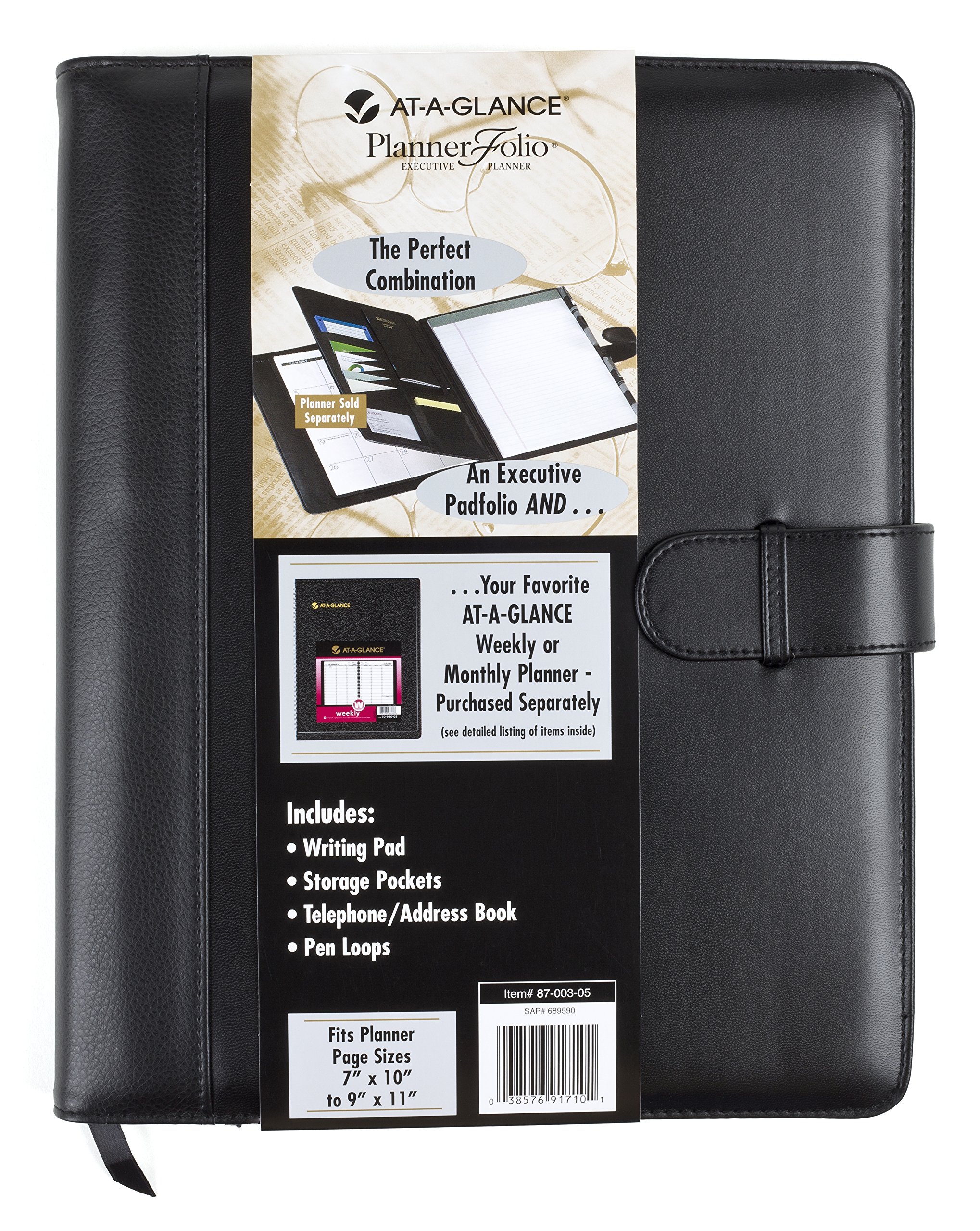 AT-A-GLANCE Planner Folio Executive Planner Cover (87003-05)